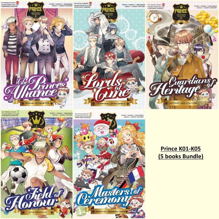 Prince Series K01-K38(5 books bundle), Fun Educational Comics Original ...
