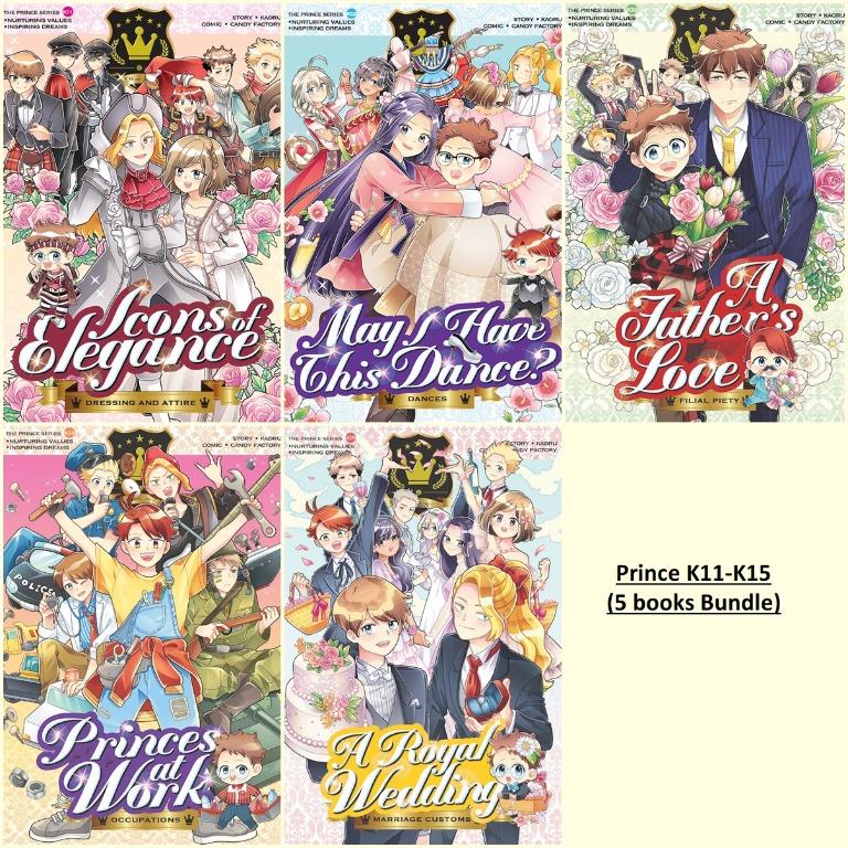 Prince Series K01-K38(5 books bundle), Fun Educational Comics Original ...
