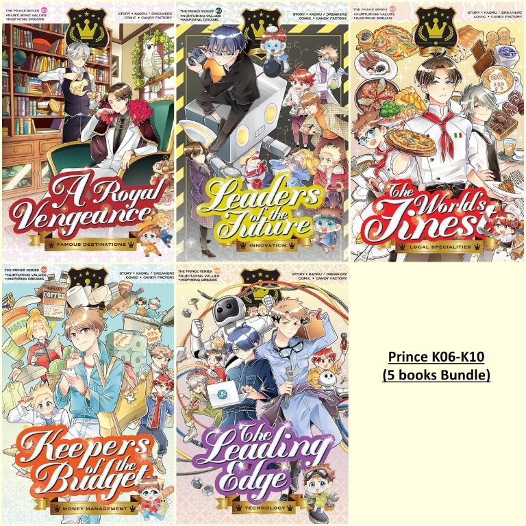 Prince Series K01-K38(5 books bundle), Fun Educational Comics Original ...