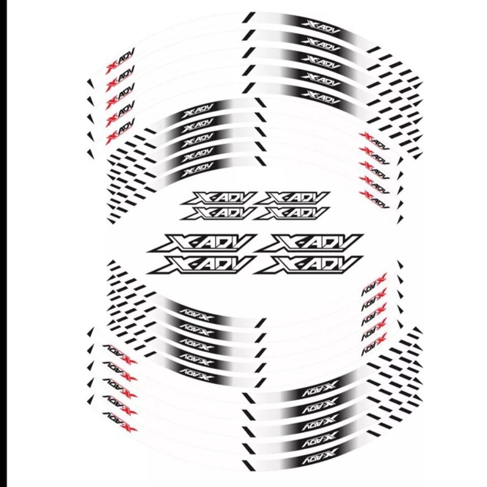 Reflective Rim Decal Wrap Sticker Honda XADV X-ADV 750, Motorcycles ...
