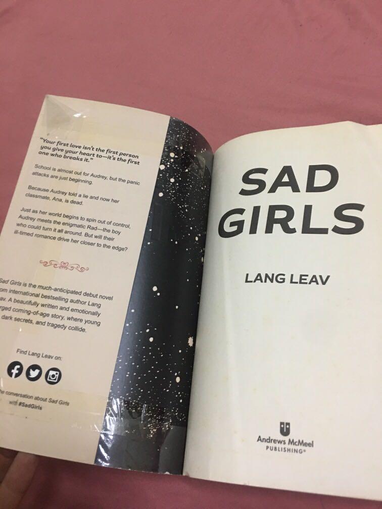 Sad Girls by Lang Leav, Hobbies & Toys, Books & Magazines, Storybooks ...