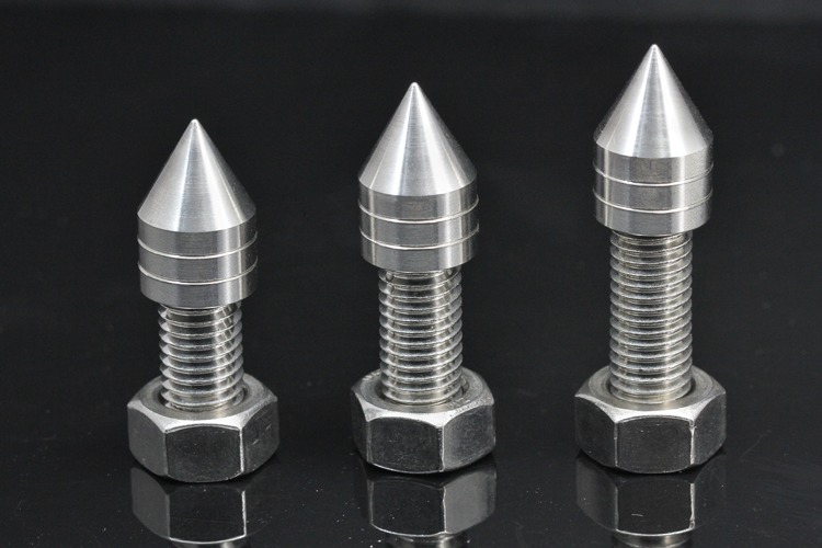 Screw Spike Stainless Steel with base - M6 / M8 /M10 footer, TV & Home ...