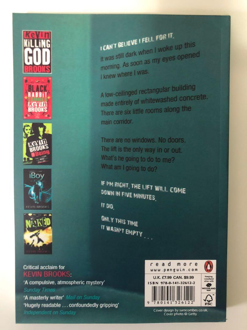 The Bunker Diary by Kevin Brooks, Hobbies & Toys, Books & Magazines ...