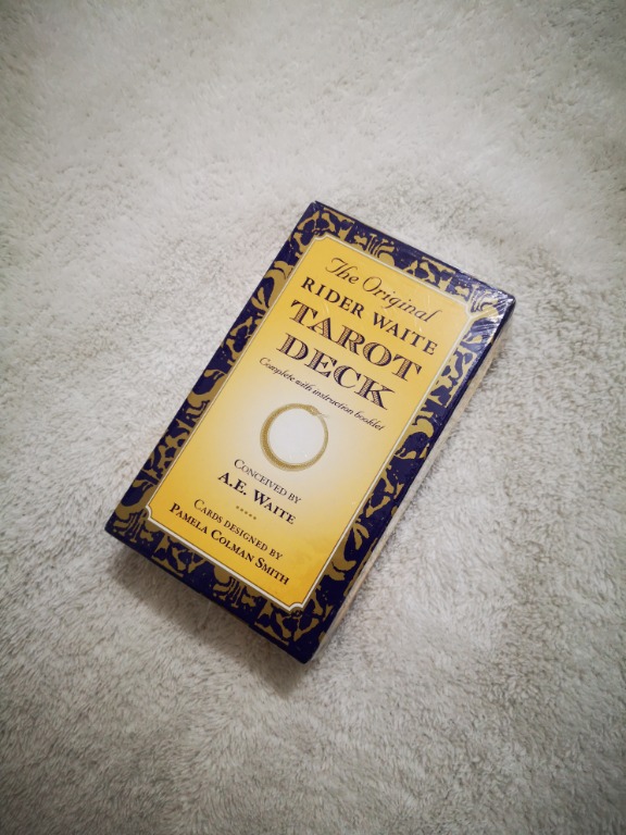 THE ORIGINAL RIDER WAITE TAROT DECK (W/ INSTRUCTION BOOKLET), Hobbies ...