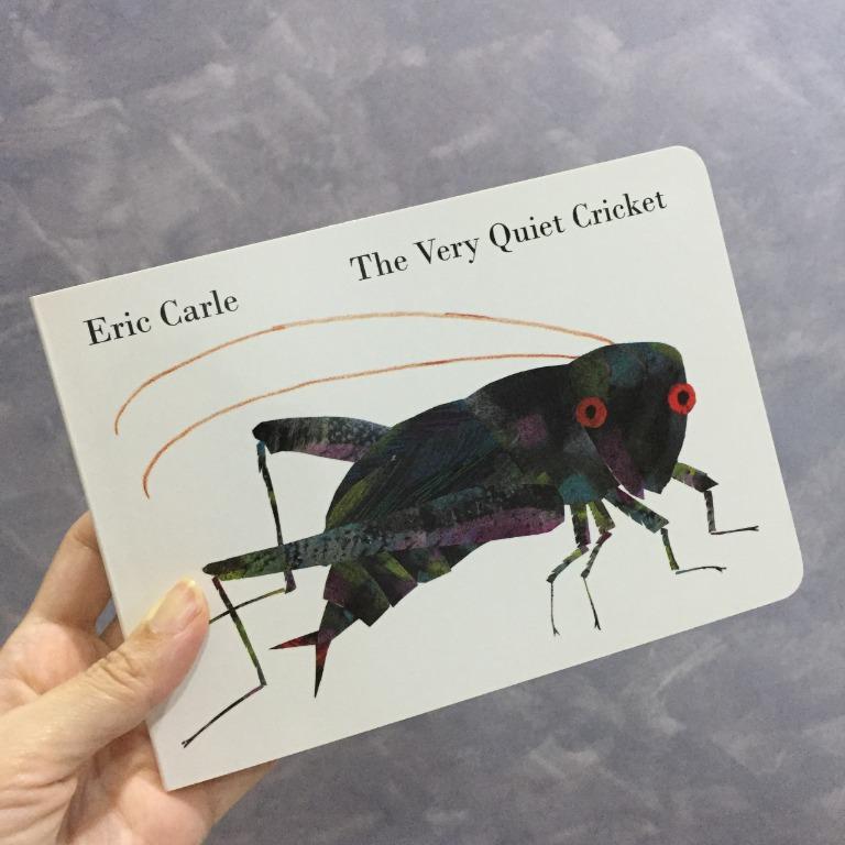 The Very Quiet Cricket Eric Carle Children Book Original Board Book ...