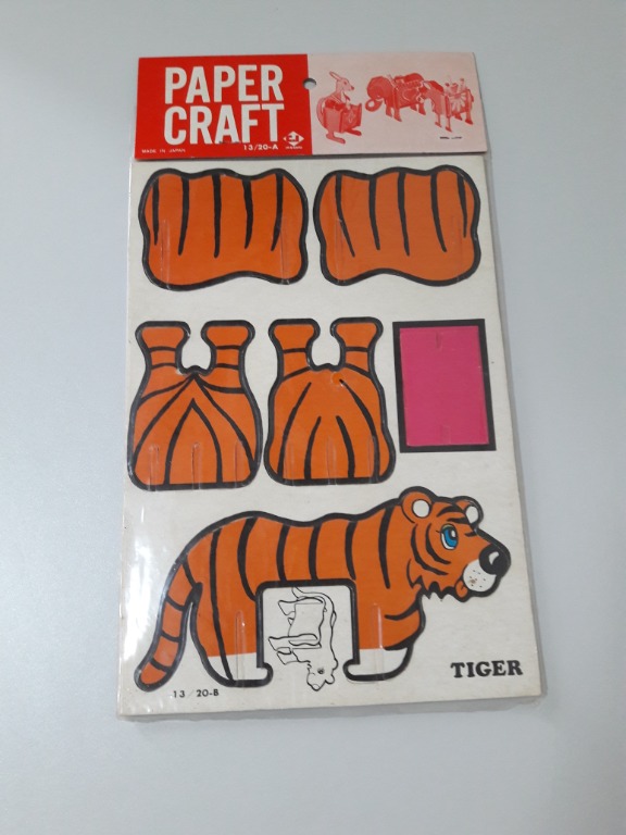 Tiger Paper Craft, Hobbies & Toys, Toys & Games on Carousell