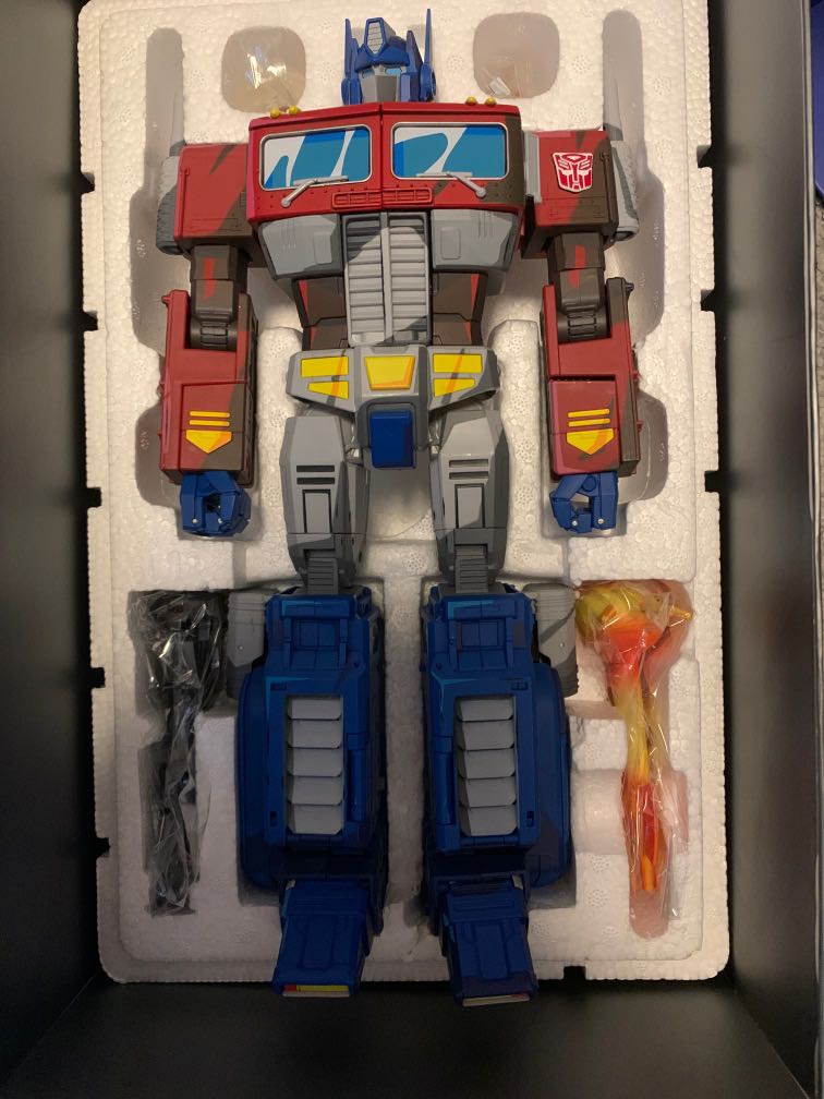 Transformers Masterpiece oversized MPP10 Optimus prime cell shade, Toys ...