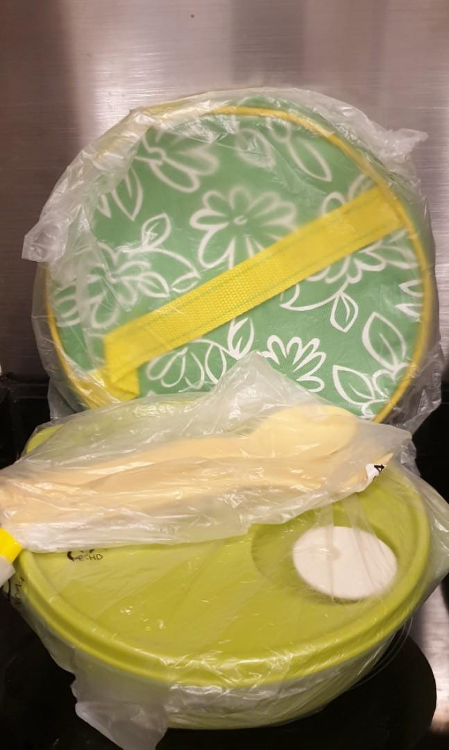 Tupperware microwavable 3-divider bowl, Furniture & Home Living ...