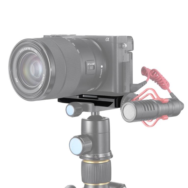 UURig R020 Universal Camera Bracket with Cold Shoe Microphone/LED Light ...