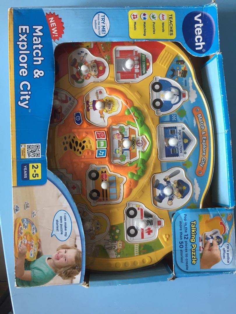 Vtech- March and explore City, Babies & Kids, Infant Playtime on Carousell