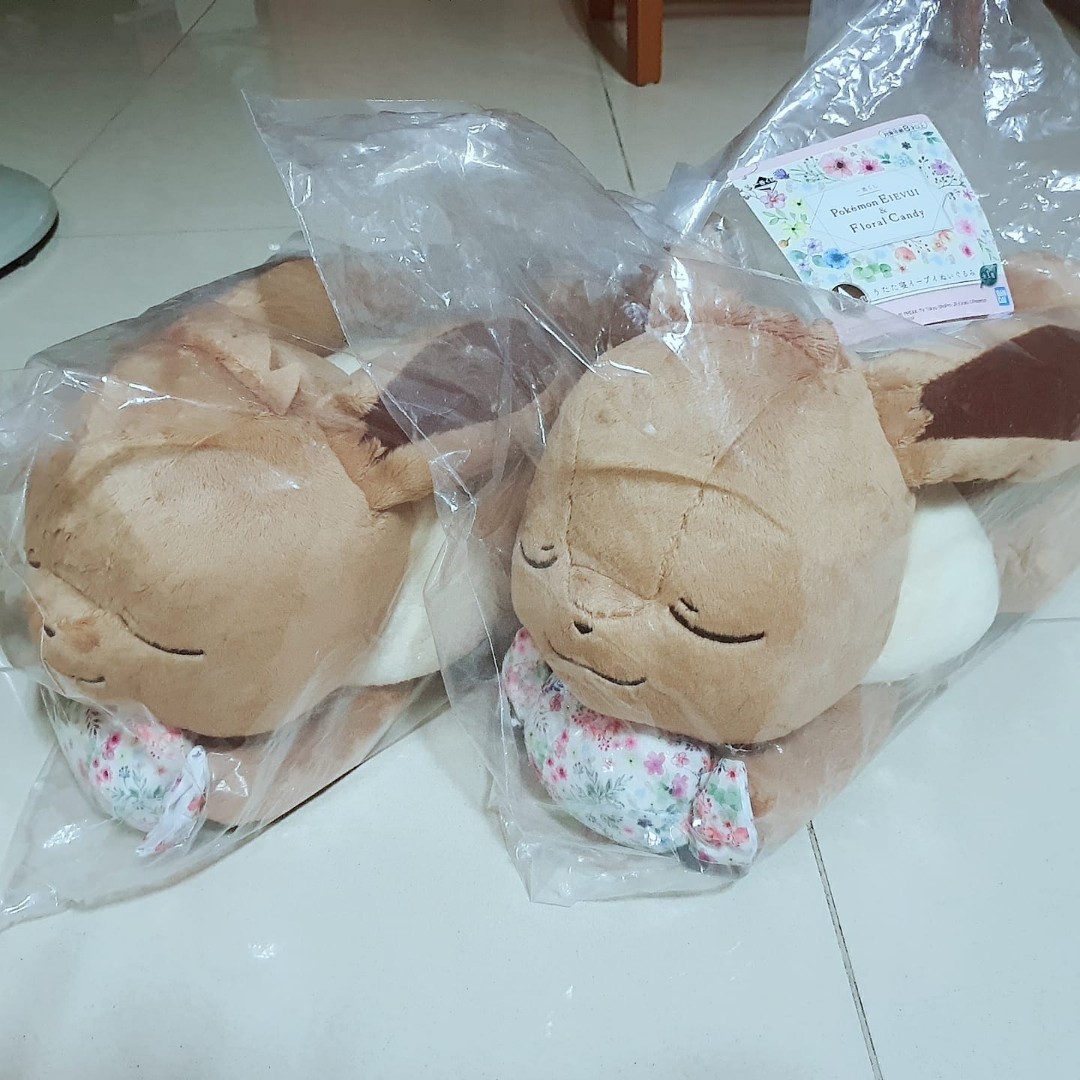 Eevee Floral Candy Ichiban Kuji/ Eevee Stuffed Toy/ Eievui Ichiban Kuji ...