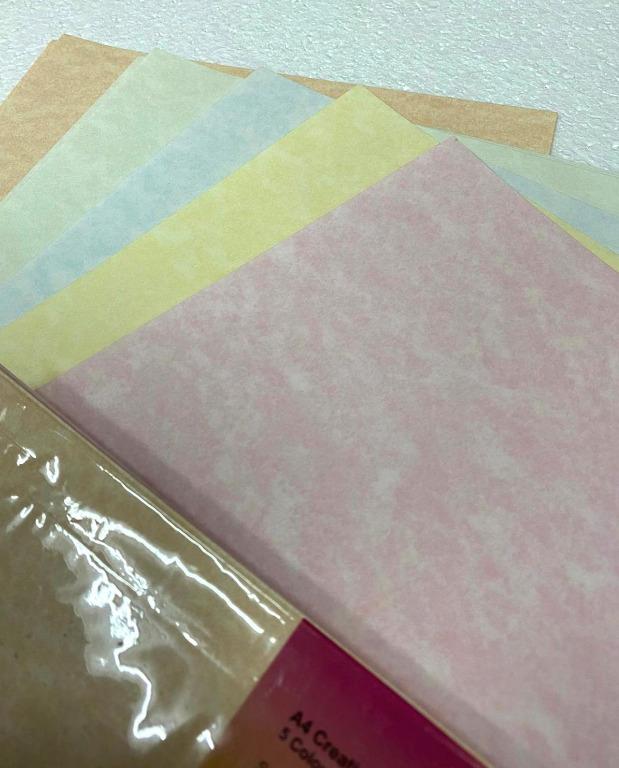 A4 Fancy Cloud Paper, Hobbies & Toys, Stationery & Craft, Stationery ...