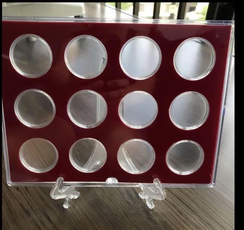 40.8mm Acrylic Coin Display Case, Hobbies & Toys, Memorabilia ...