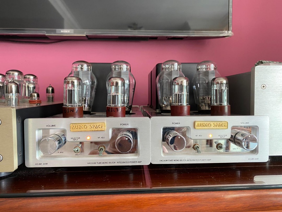 Audio Space AS-6M (300B) Push/Pull Tube Mono-Block Power/Integrated Amplifier, Audio, Other ...