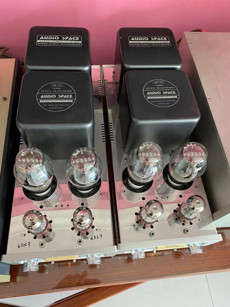 Audio Space AS-6M (300B) Push/Pull Tube Mono-Block Power/Integrated Amplifier, Audio, Other ...