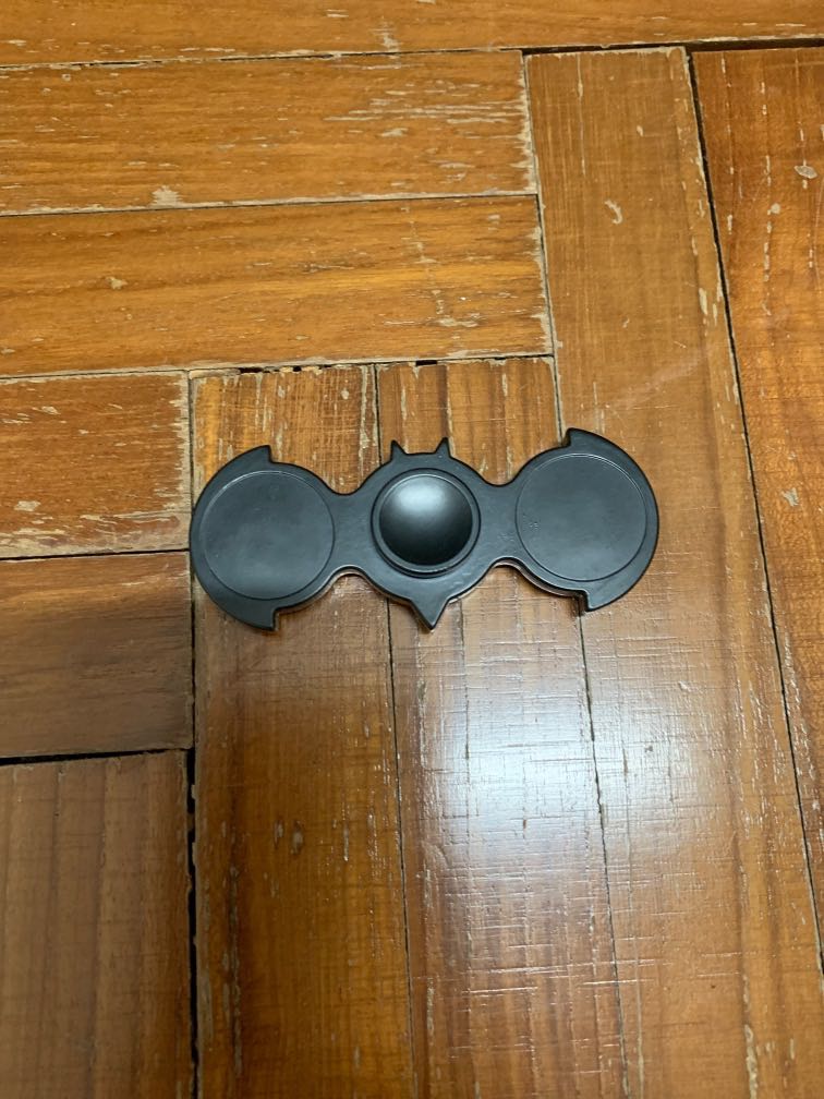 Batman fidget spinner, Hobbies & Toys, Toys & Games on Carousell