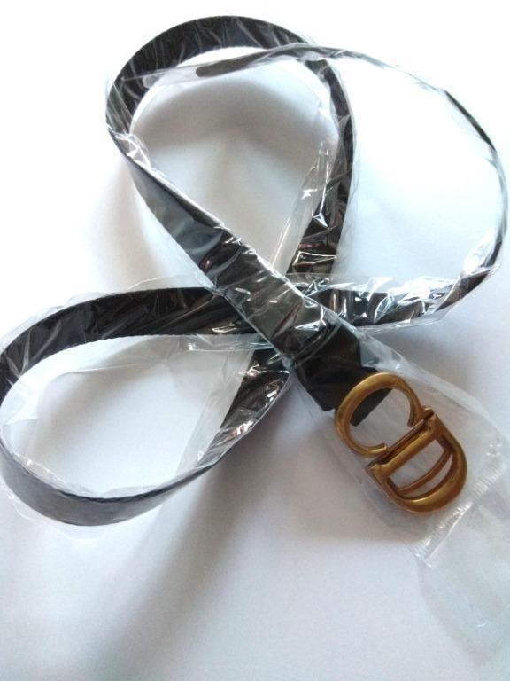 Brand New Christian Dior Logo Belt, Women's Fashion, Watches & Accessories, Belts on Carousell