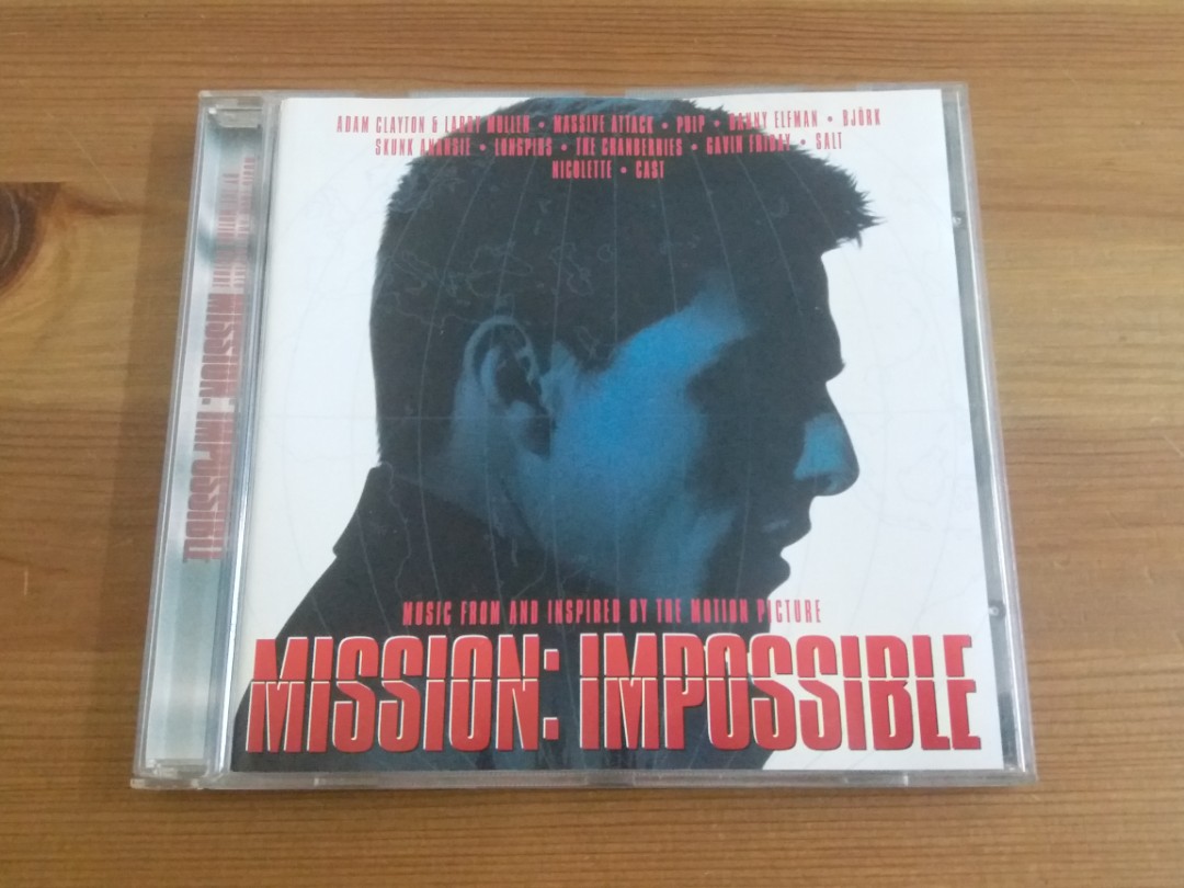 CD Mission impossible OST 職業特工隊 電影原聲大碟 1996年Made in Germany (極新淨), 興趣及 ...
