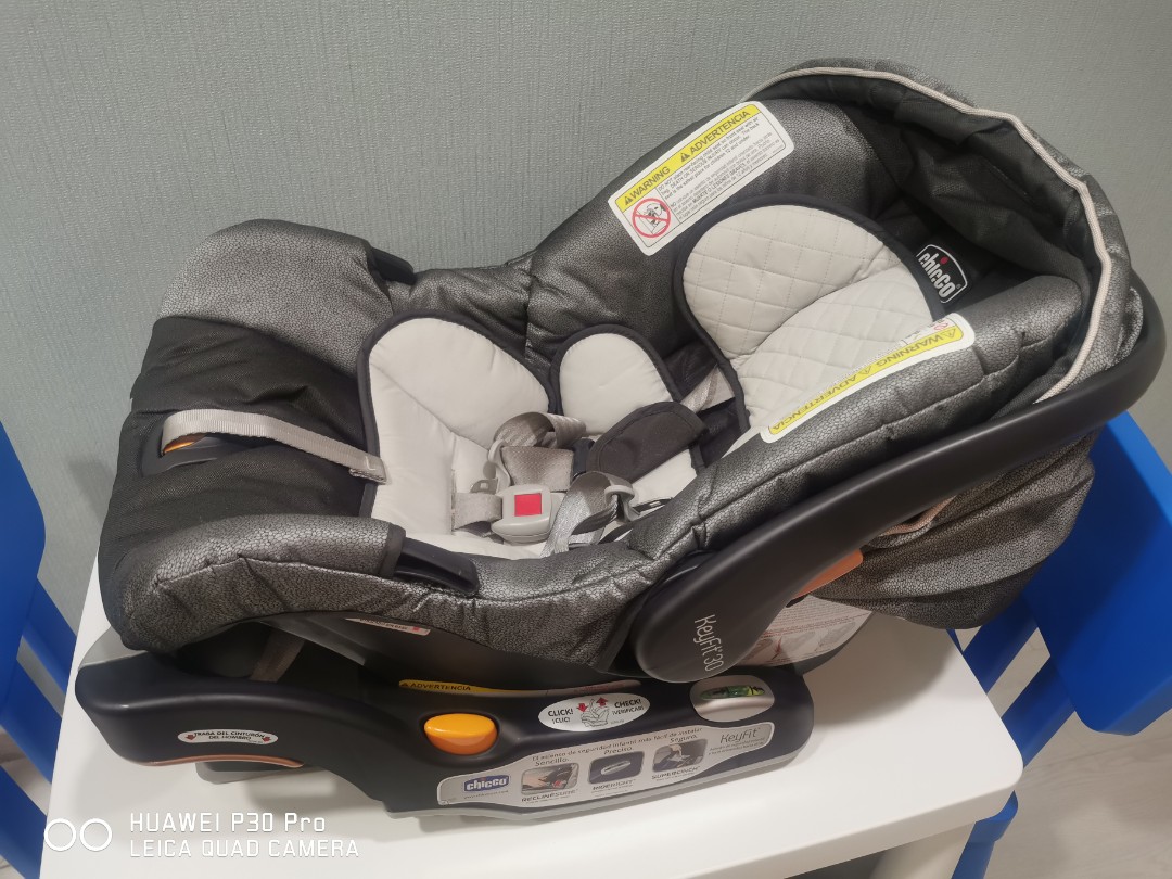 Chicco Keyfit 30 Car Seat Base and Infant Car Seat, Babies & Kids ...