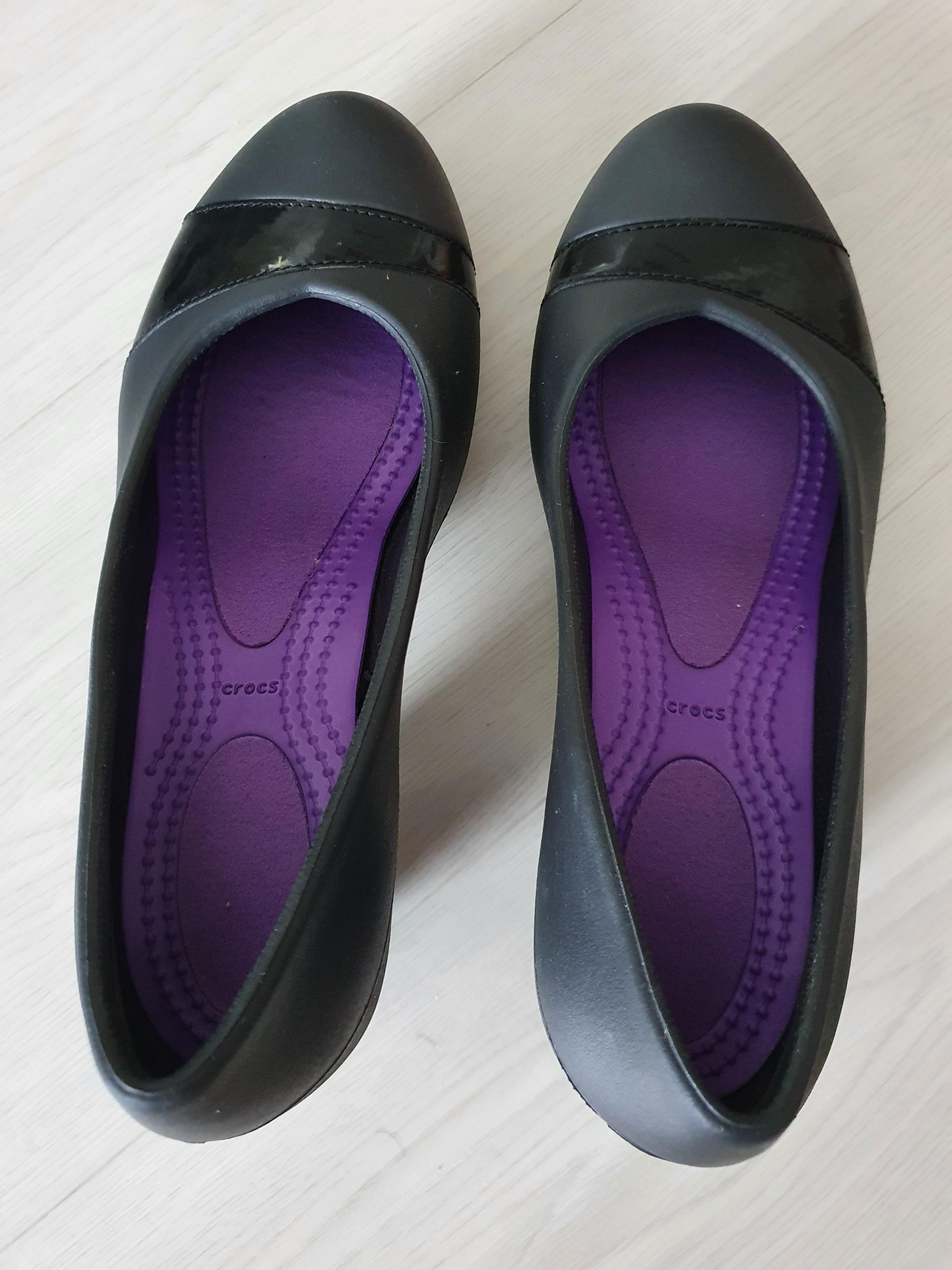 Crocs heel, Women's Fashion, Footwear, Sandals on Carousell