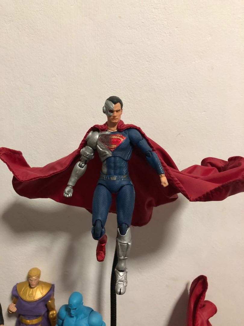 Custom Cyborg superman, Hobbies & Toys, Toys & Games on Carousell