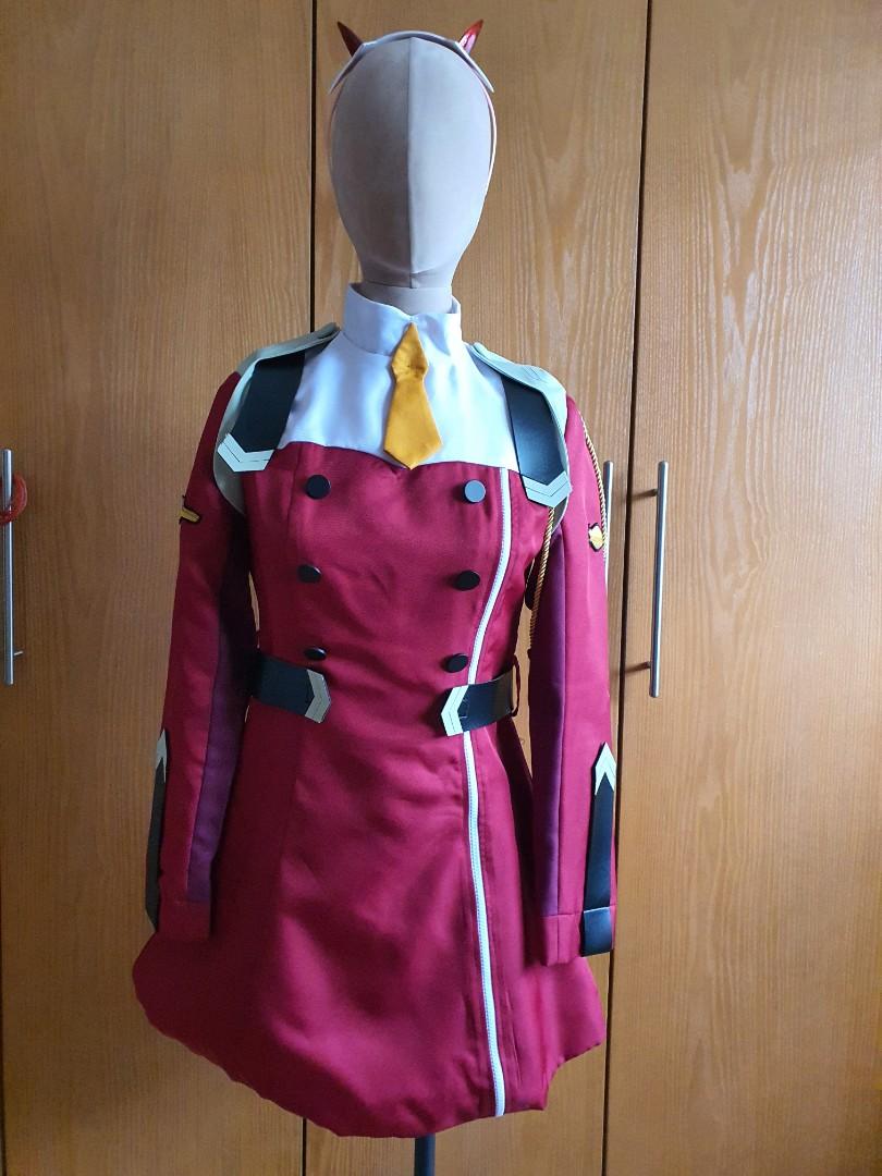 Darling in the FranXX Zero Two cosplay uniform, Women's Fashion, Tops ...