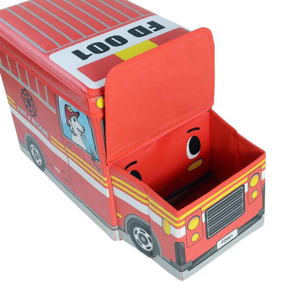 Delly Bomba Truck Toys Organizer for Kids Clothes Box Folding Cartoon ...