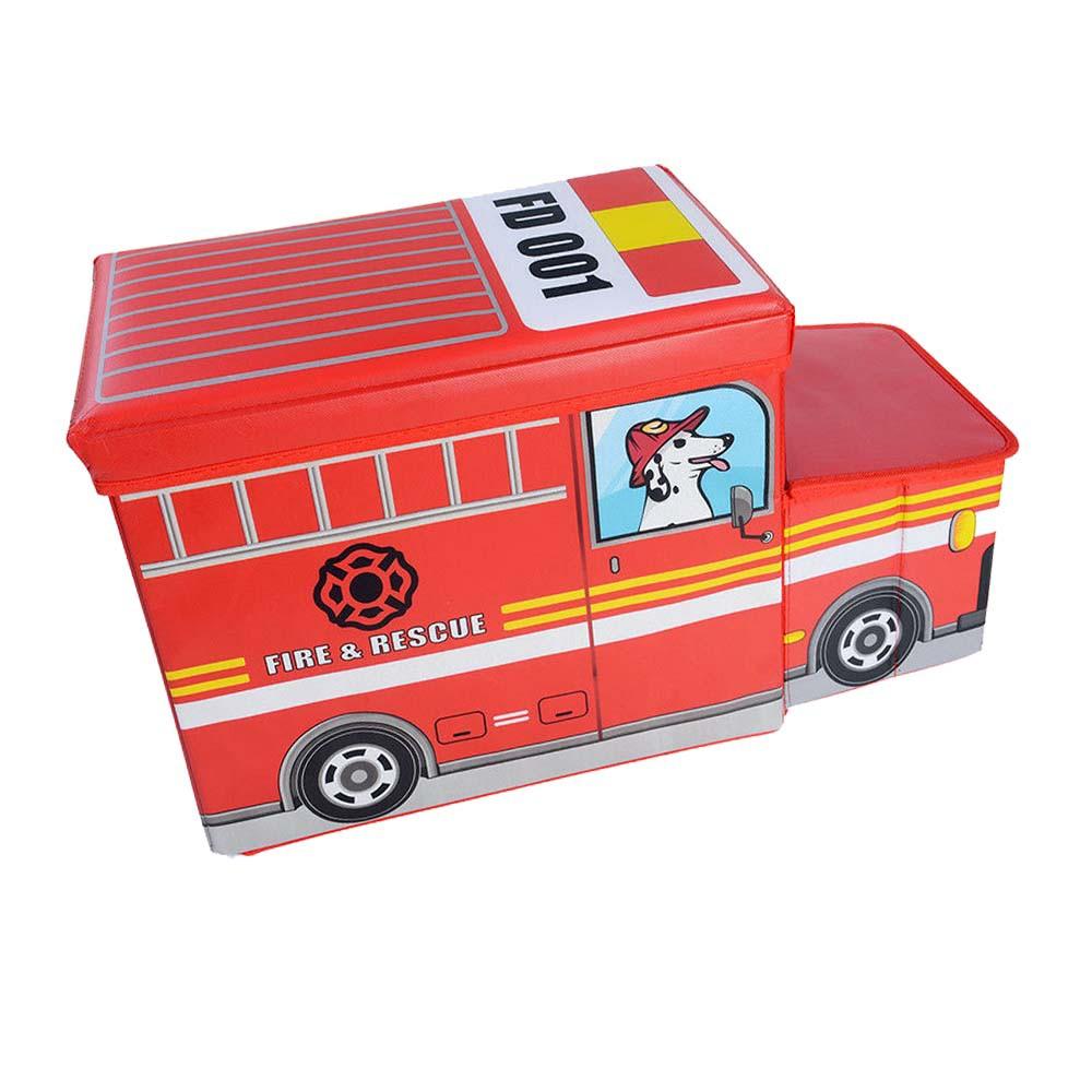 Delly Bomba Truck Toys Organizer for Kids Clothes Box Folding Cartoon ...