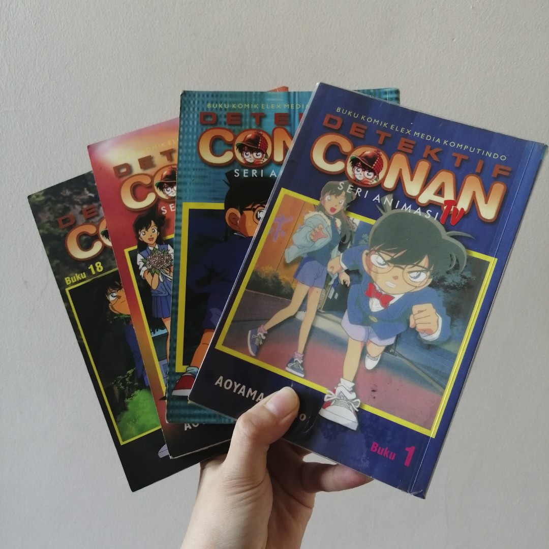 Detektif Conan Seri Animasi TV, Buku & Alat Tulis, Komik dan Manga di Carousell