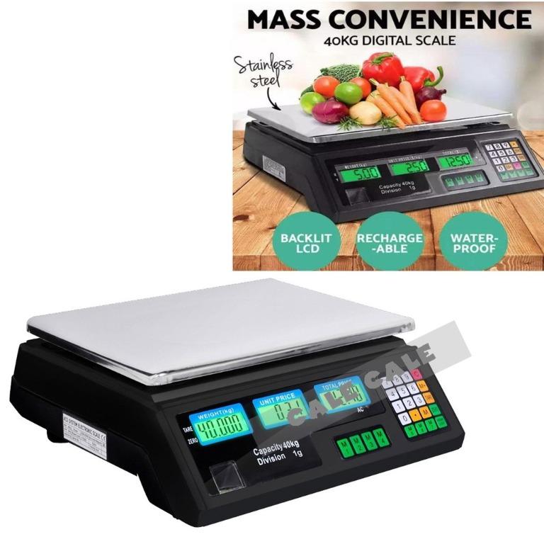 DIGITAL 40KG SCALE, Furniture & Home Living, Home Decor, Clocks on ...
