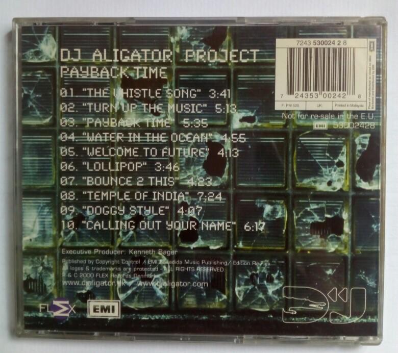 DJ ALLIGATOR PROJECT / Payback Time (CD), Hobbies & Toys, Music & Media ...