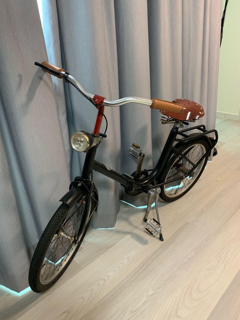 Dude Bike - Vintage foldable bike made in Italy, Sports Equipment, Bicycles & Parts, Bicycles on ...