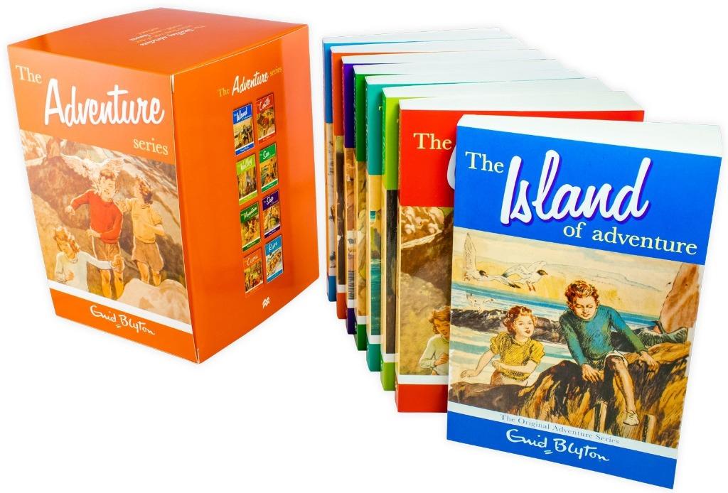Enid Blyton's The Adventure Series 8 Books Collection, Hobbies & Toys ...