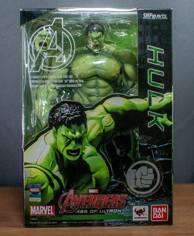 SH Figuarts AOU Hulk (SHF), Hobbies & Toys, Toys & Games on Carousell