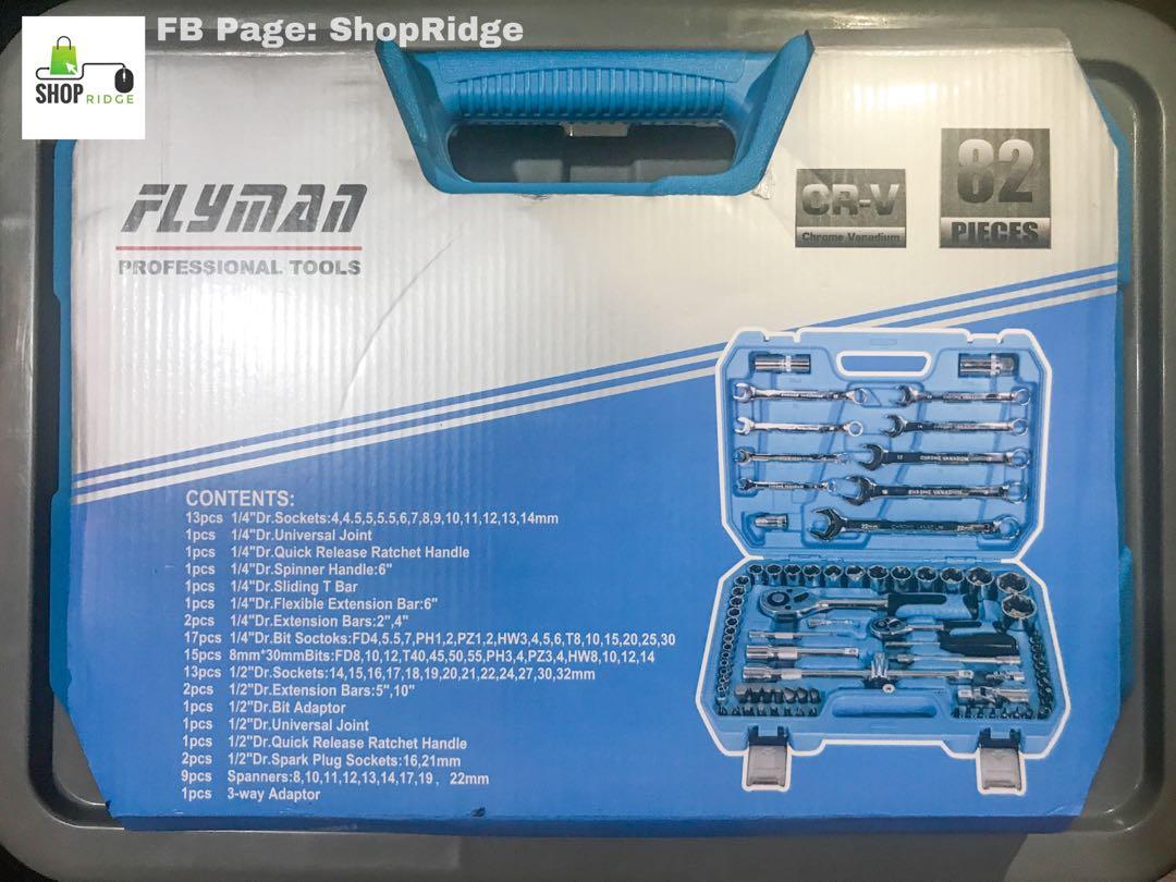 Flyman 82 PCS USA ORIGINAL TOOL SET, Motorbikes, Motorbike Parts ...