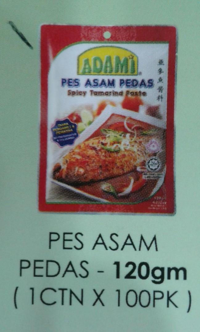 Food Paste (Laksa, Pes Rendang Daging, Pes Nasi Beriani Gham, Pes Asam ...