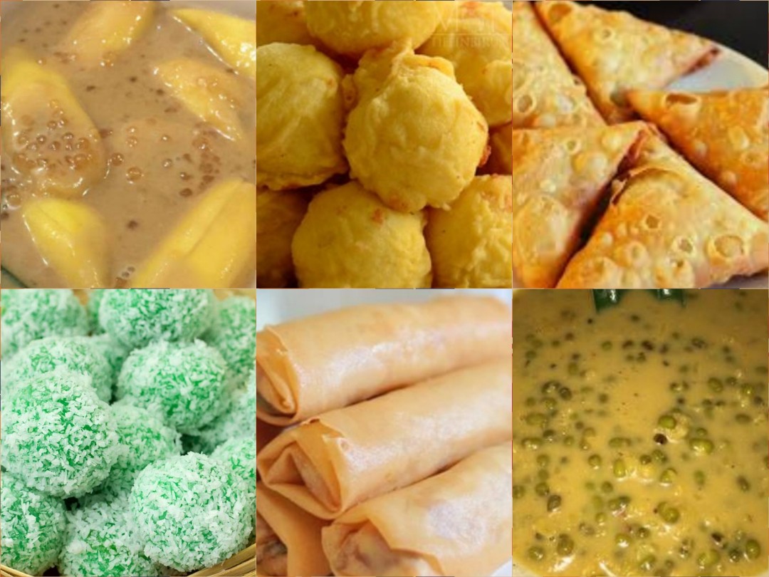 Halal desert / Kuih ketuk ubi / Onde Onde / samosa / popiah / epokepok ...
