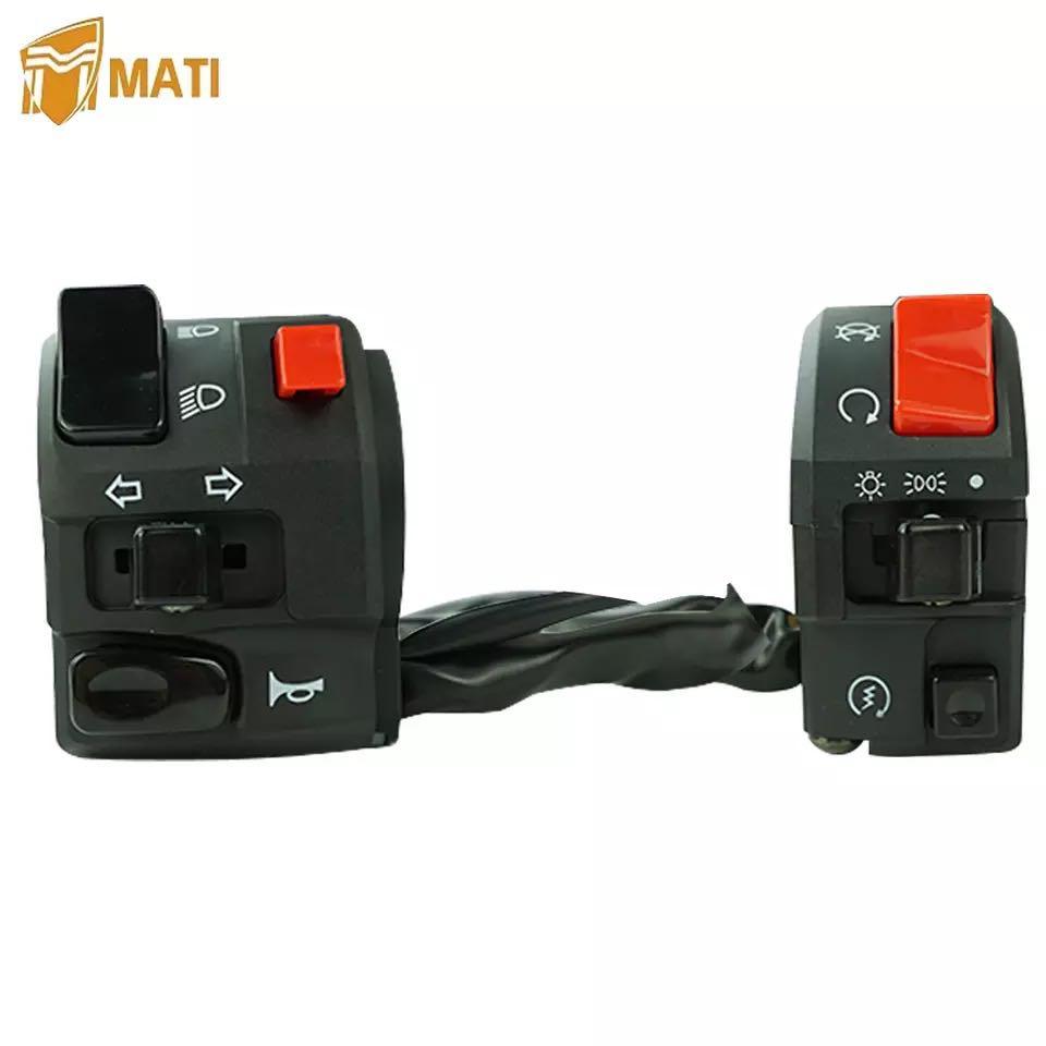Handlebar Switch Motorcycle Switch 7/8" 22mm Handlebar Switch Turn ...