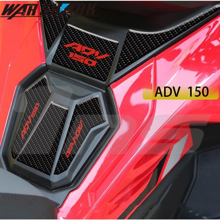 Honda XADV150 XADV X ADV150 150 Carbon fiber sticker stickers decal ...