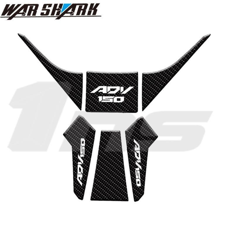 Honda XADV150 XADV X ADV150 150 Carbon fiber sticker stickers decal ...