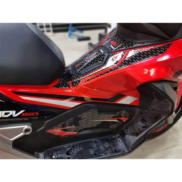 Honda XADV150 XADV X ADV150 150 Carbon fiber sticker stickers decal ...