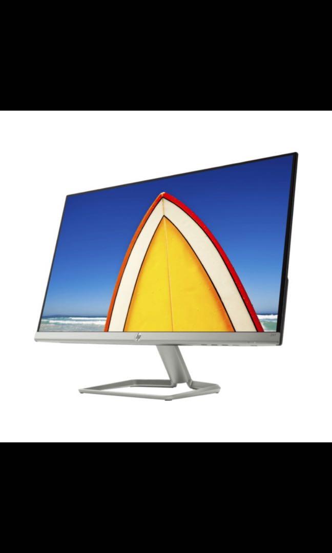 HP 24f 24-inch IPS LED FHD FreeSync Monitor - Natural Silver, Computers ...