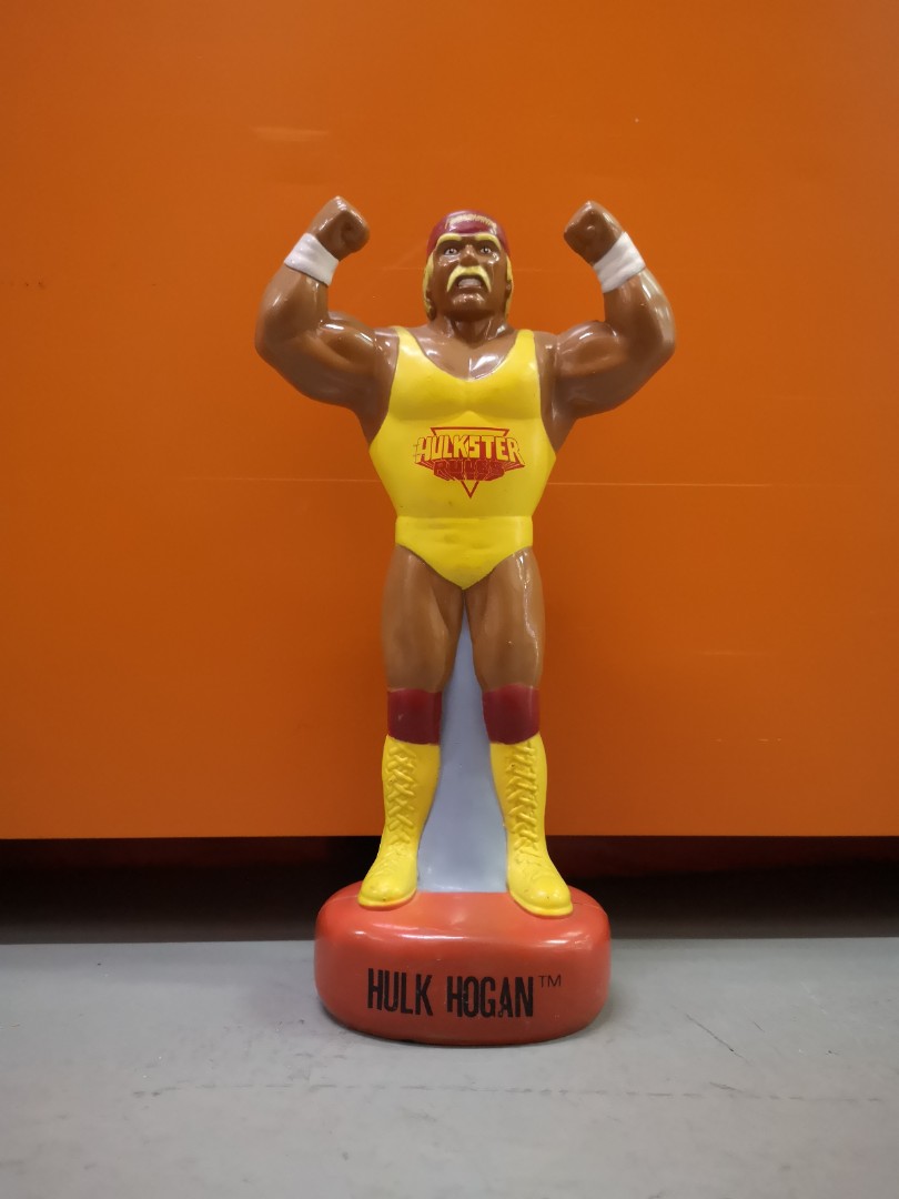 Hulk Hogan plastic figurine, Toys & Games, Bricks & Figurines on Carousell