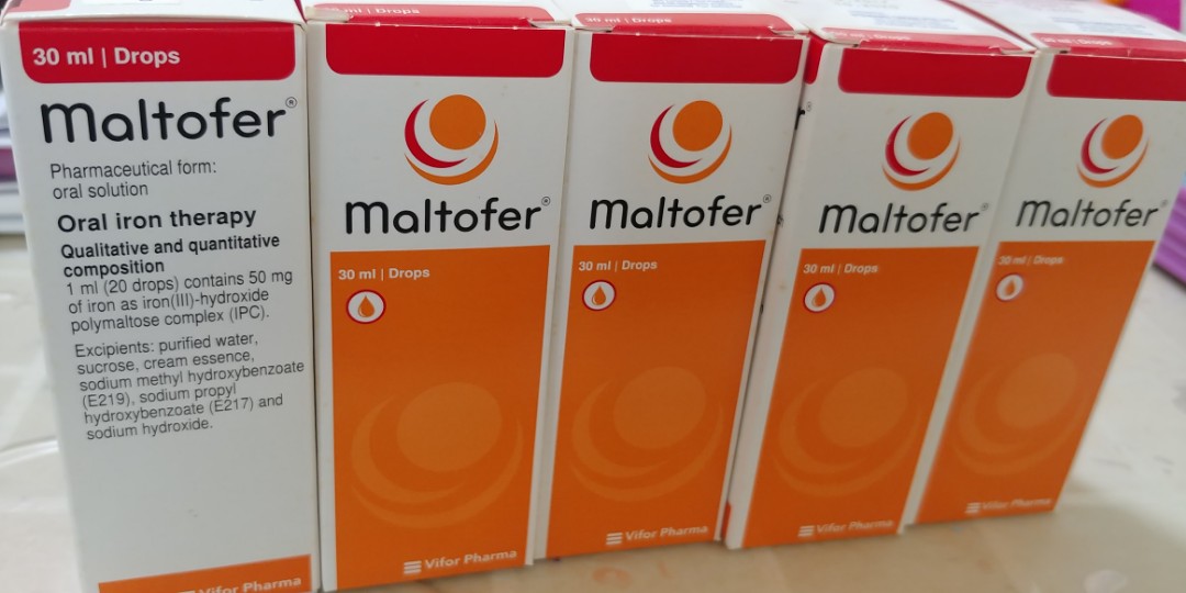 Iron Maltofer 30ml in drops, Free Items on Carousell