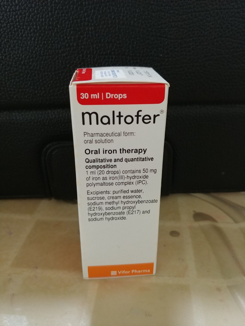 Iron supplement. Maltofer 30ml. In drops, Babies & Kids, Nursing ...