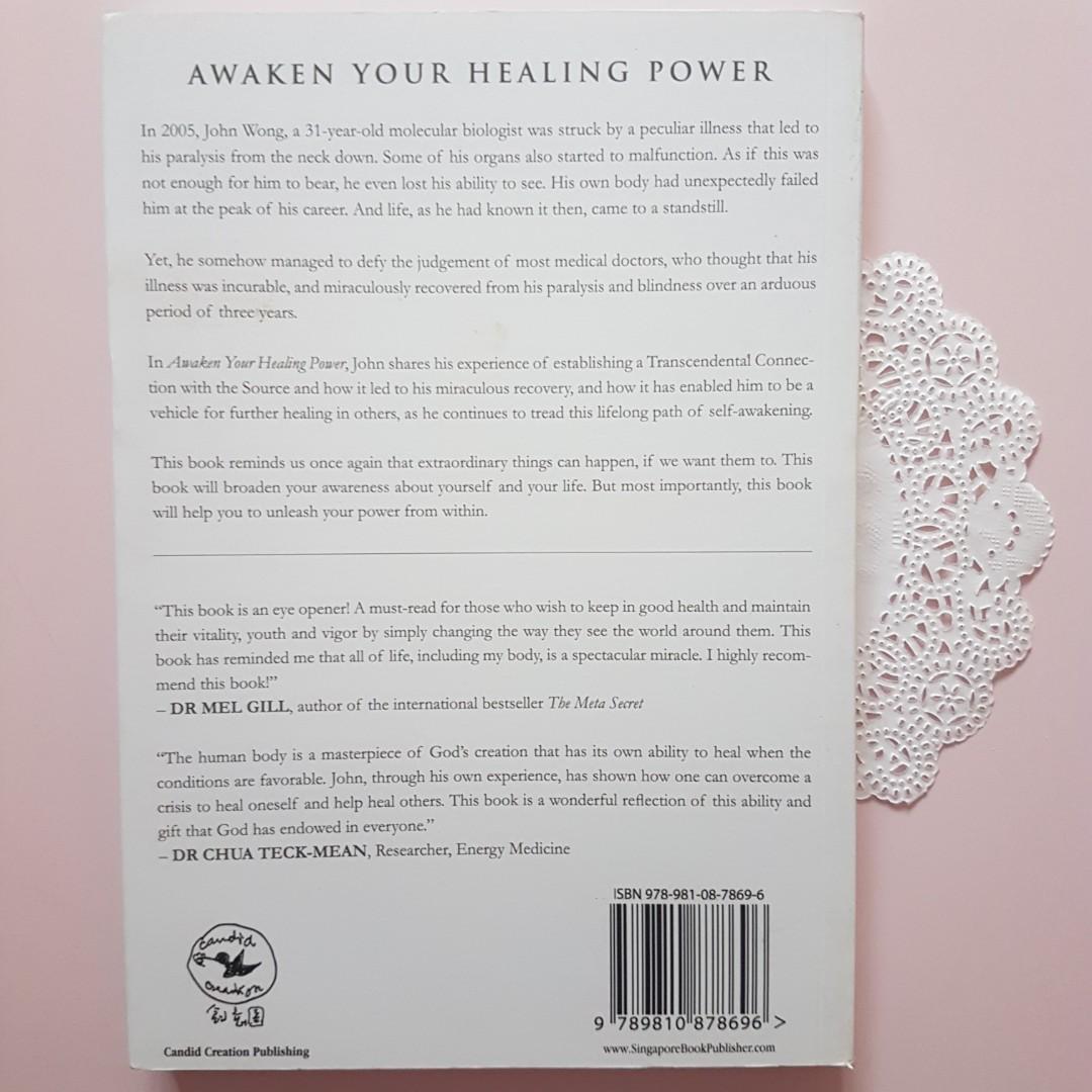 John Wong's Awaken Your Healing Power, Hobbies & Toys, Books ...