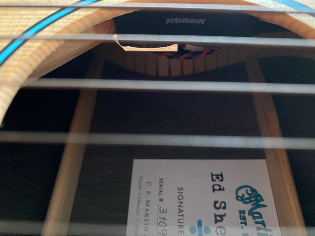 LX1E Ed Sheeran Divide Signature Edition Martin Guitar, Hobbies & Toys ...