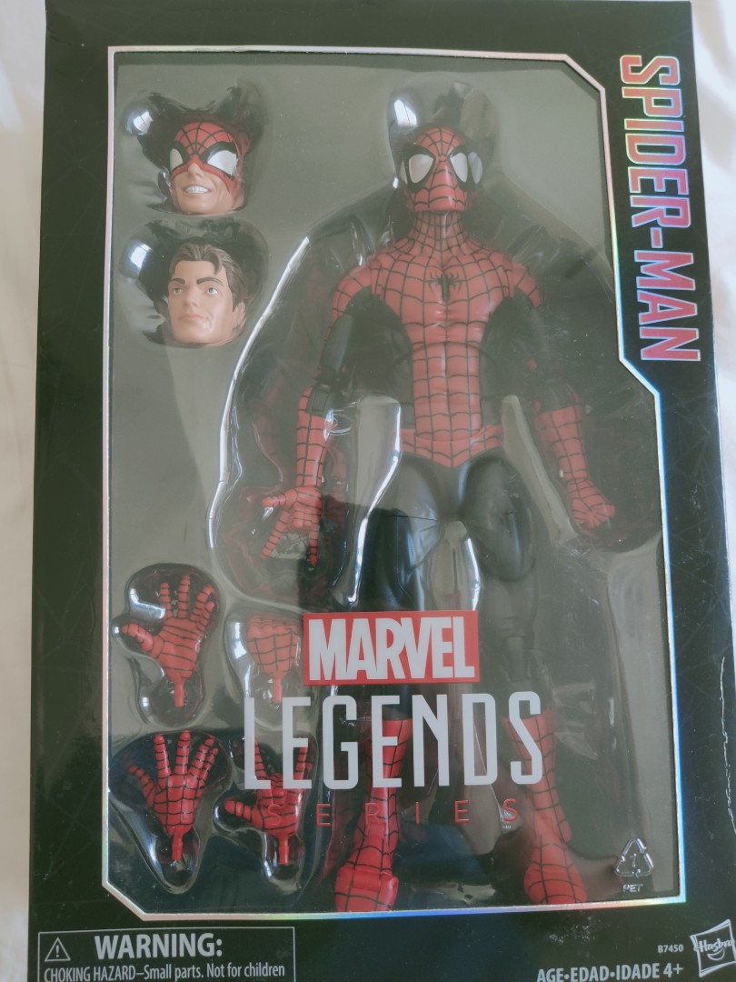 Marvel Legends 12 inch Icon Spiderman (Spider-Man), Hobbies & Toys ...