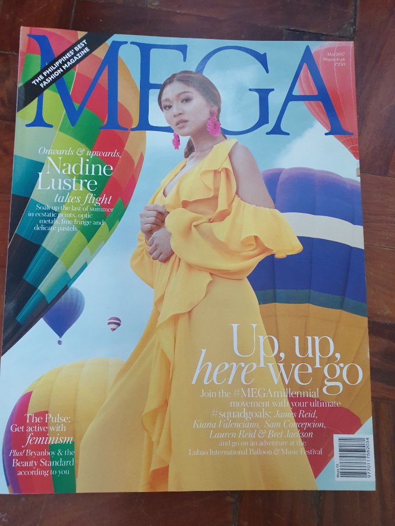 Mega - Nadine Lustre (James Reid Mega Man feature), Hobbies & Toys ...