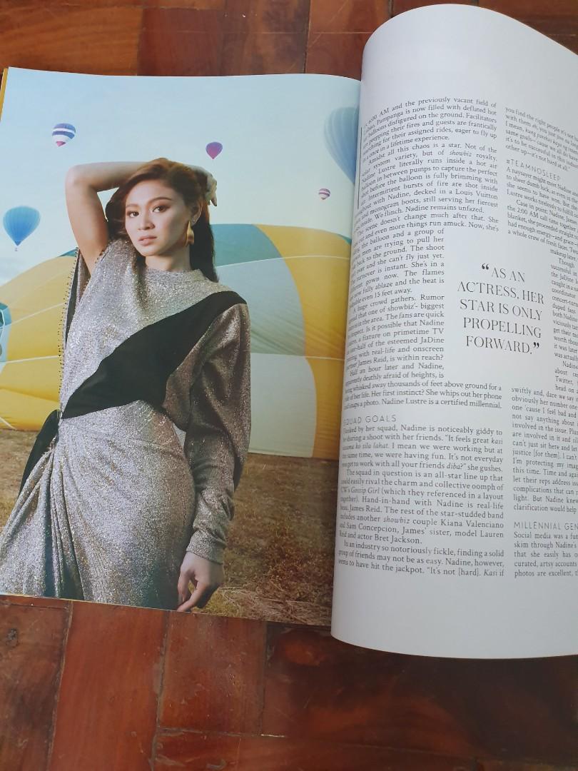 Mega - Nadine Lustre (James Reid Mega Man feature), Hobbies & Toys ...